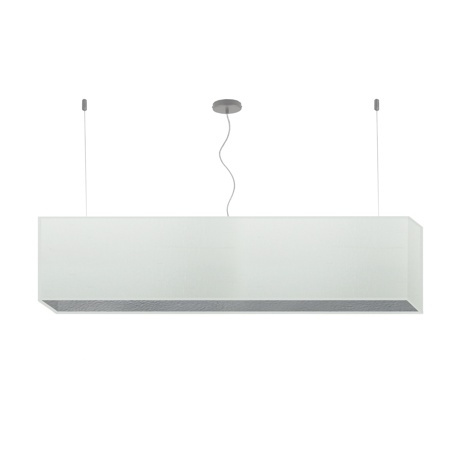 DINNER 15260/150-NIWIC | nickel matt | L 1500mm x B 200mm | weiß, innen ...